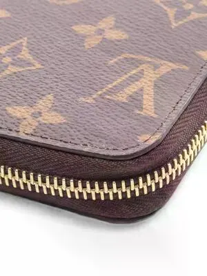 LOUIS VUITTON 2010s Zippy Monogram Wallet