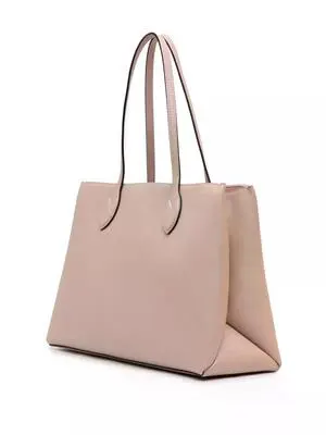 LOUIS VUITTON 2000-2026 Leather Lockme Shopper Tote Bag