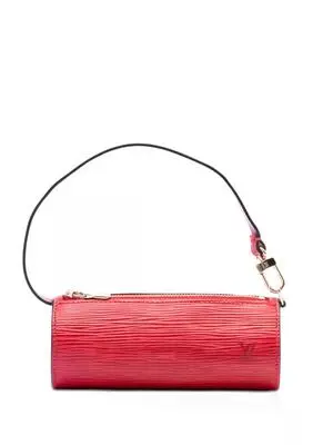 LOUIS VUITTON 1990-2010 Epi Pochette Soufflot Handbag - Red