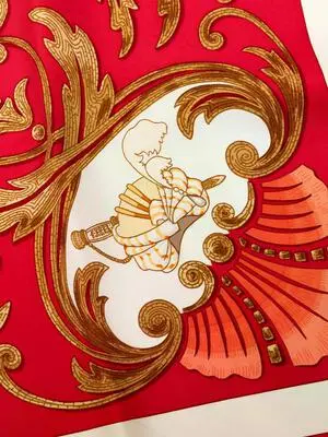 Hermès 2000-2026 Cheval Turc Silk Scarf 90 Scarves
