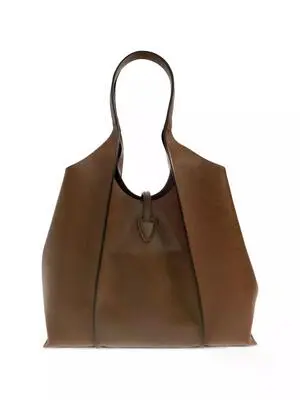 TOD'S Timeless Leather Shoulder Bag - Brown
