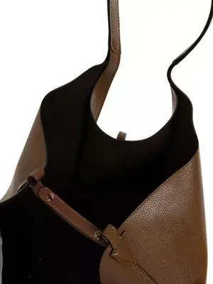 TOD'S Timeless Leather Shoulder Bag - Brown