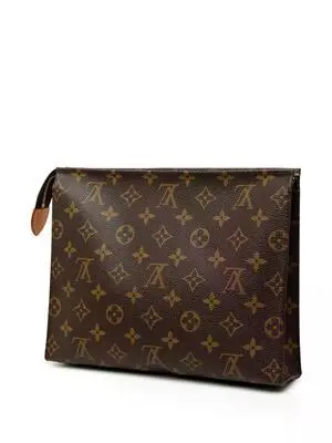 LOUIS VUITTON 2004 Monogram Toiletry Pouch 26 Clutch Bag