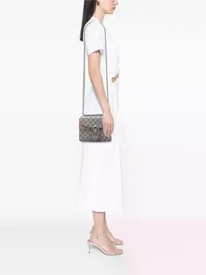 Gucci 2016-2026 Small Gg Supreme Dionysus Crossbody Bag - Neutrals