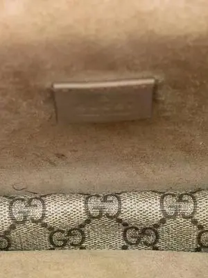 Gucci Small Gg Supreme Dionysus Crossbody Bag - Neutrals