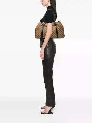 Gucci 2000-2015 Large Gg Canvas Twins Tote Bag - Neutrals