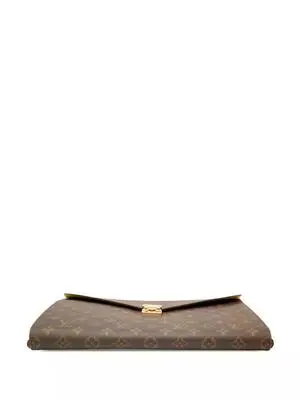 LOUIS VUITTON 1990-2026 Monogram Mark Folder Clutch Bag