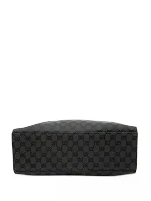 Gucci 2000-2015 Gg Canvas Bamboo Handbag