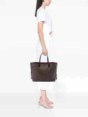 LOUIS VUITTON 2011 Damier Ebene Neverfull Gm Tote Bag