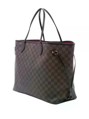 LOUIS VUITTON 2011 Damier Ebene Neverfull Gm Tote Bag