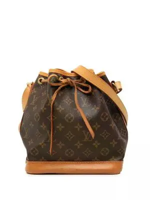 LOUIS VUITTON 2018 Monogram Noe Bb Bucket Bag - Brown