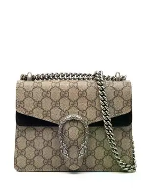 Gucci 2016-2026 Small Gg Supreme Dionysus Crossbody Bag - Neutrals