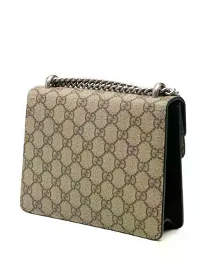 Gucci Gg Supreme Dionysus Crossbody Bag - Neutrals