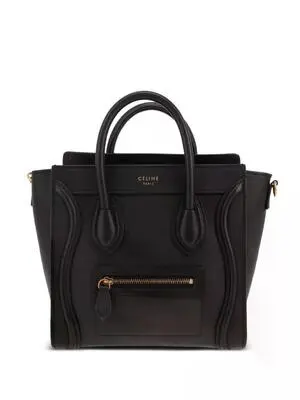 Celine Luggage Two-way Handbag - Black