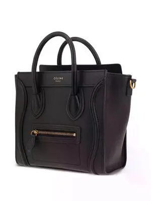 Celine Luggage Two-way Handbag - Black
