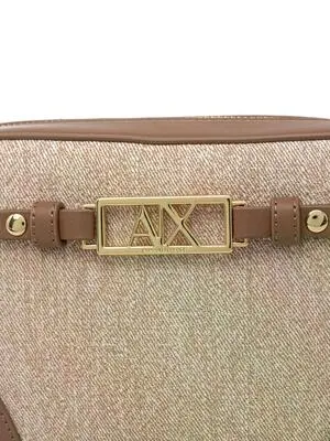 Armani Exchange Polly Logo-plaque Cross Body Bag