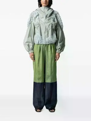 MULLER OF YOSHIOKUBO Two-tone Drawstring Trousers