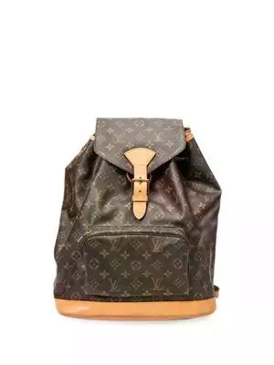 LOUIS VUITTON Large Montsouris Backpack - Brown