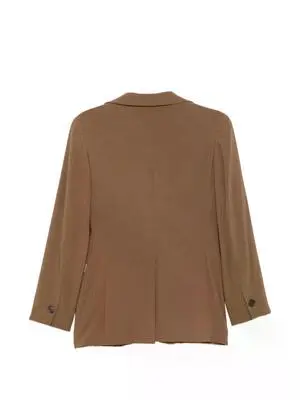 ROMEO GIGLI 1990s Grosgrain-trim Single-breasted Jacket