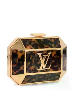 LOUIS VUITTON 2020s Tortoiseshell-effect Clutch Bag