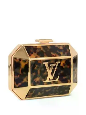 LOUIS VUITTON 2020s Tortoiseshell-effect Clutch Bag