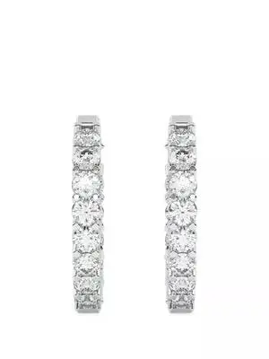 Diamond Essentials Laboratory-grown Diamond Hoop Earrings
