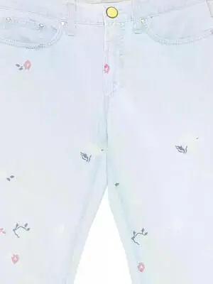 Versace 2000s Floral-print Trousers