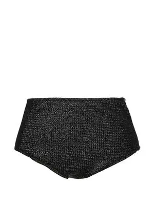 MULLER OF YOSHIOKUBO High-waist Bikini Bottoms - Black