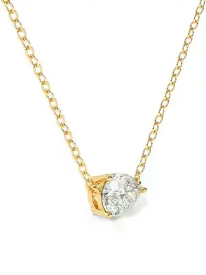 DIAMOND ESSENTIALS Lab-grown Diamond Pear-cut Necklace - Gold