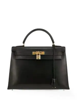 Hermès 1995 Kelly 32 Handbag - Black