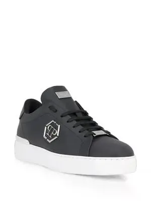 Philipp Plein Logo-plaque Low-top Sneakers - Black