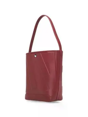 RALLY MOVEMENT The Bag Whisper Embossed Bucket Bag