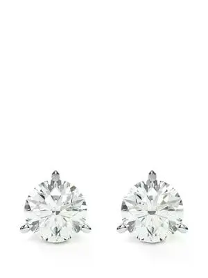 DIAMOND ESSENTIALS Diamond Stud Earrings - Silver