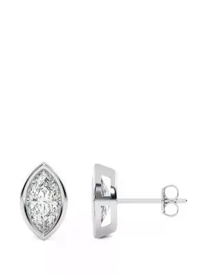 Diamond Essentials Lab-grown Diamond Solitaire Marquise Earrings