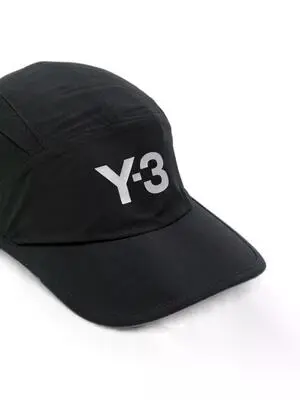 Y3 Logo-print Panelled Baseball Cap