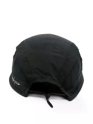 Y3 Logo Print Baseball Cap - Black