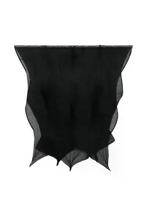 Issey Miyake Asymmetric-design Scarf - Black