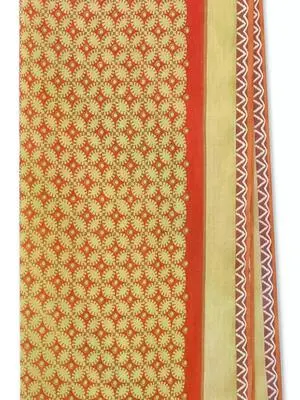 Malìparmi Geometric Fringed Scarf