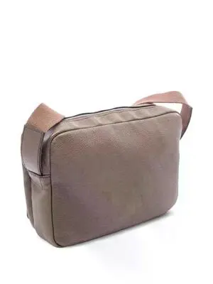 Loewe Military Leather Messenger Bag - Brown