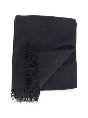 Isaia Fringed-edge Scarf