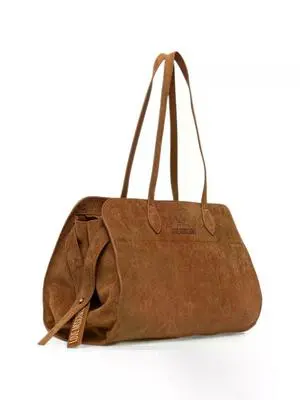 Moschino Logo-debossed Tote Bag
