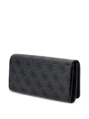 Guess Logo-print Plaque Wallet