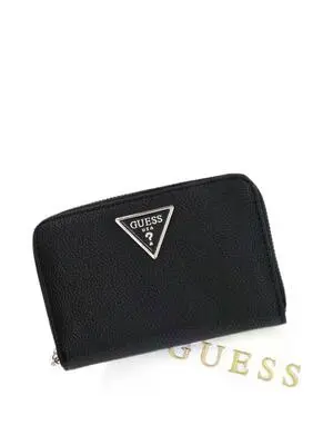 Guess Logo-plaque Zip-around Wallet