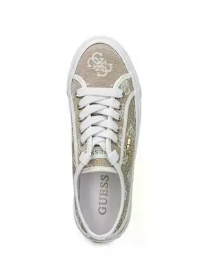 Guess Monogram-print Low-top Sneakers