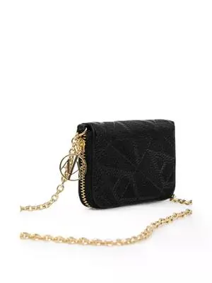 Armani Exchange Logo-plaque Chain-strap Wallet