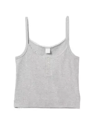 AAPE BY *A BATHING APE Button-up Tank Top - Grey