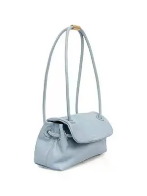 TRUSSARDI Mini Orbita Logo-print Leather Tote Bag