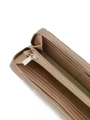 Guess Emelie Monogram-print Logo-plaque Wallet