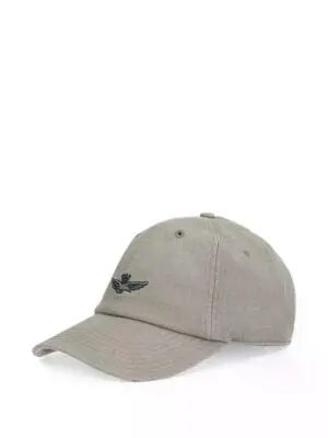 AERONAUTICA MILITARE Logo-embroidered Baseball Cap - Grey