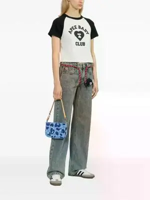 AAPE BY *A BATHING APE Abc Camo Shoulder Bag